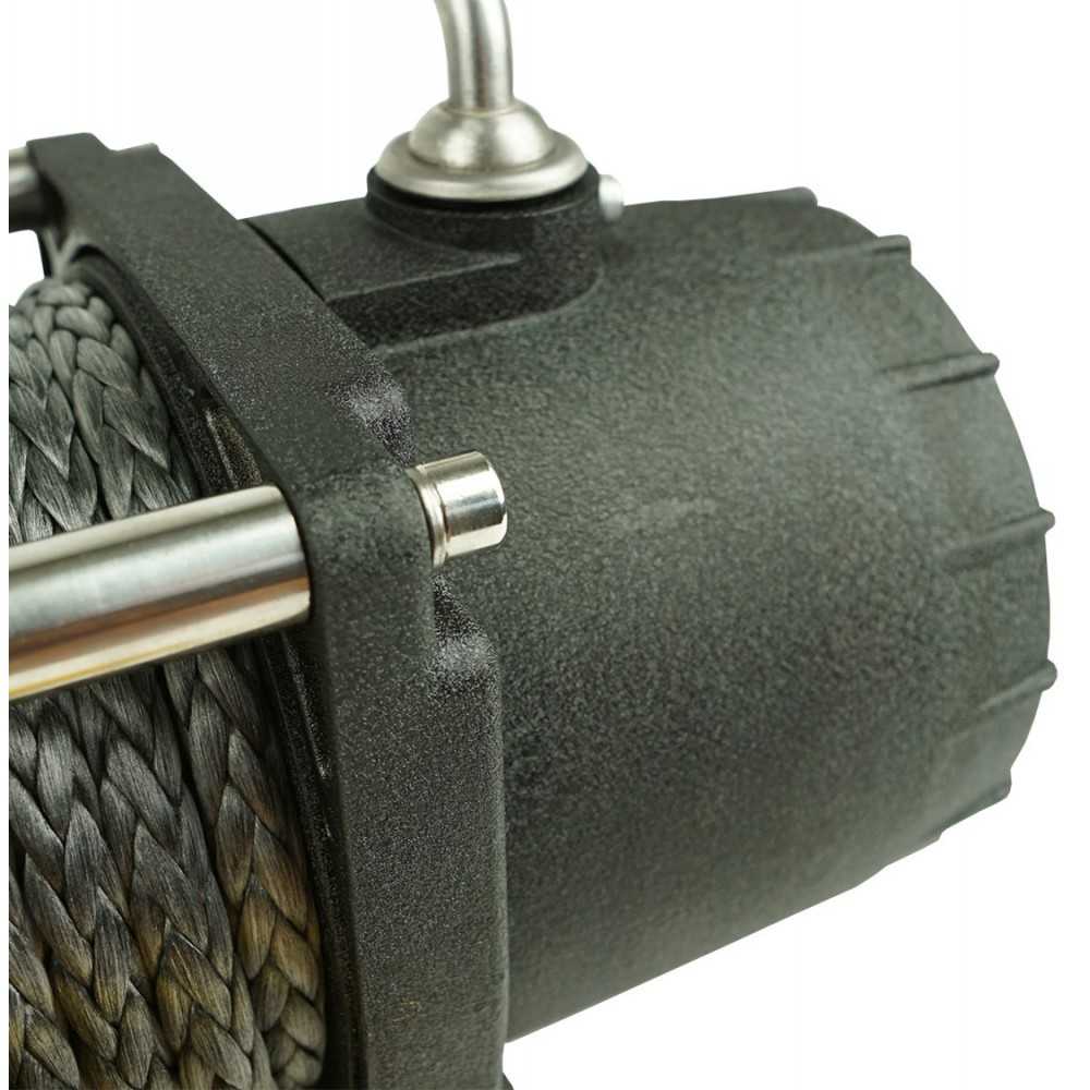 Cable winch 4.3t Alpha 9.5 12V plastic cable Electric winch Horntools