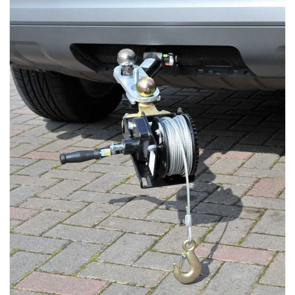 cara-TREK docking set: The mobile winch directly on the vehicle